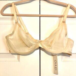 CUUP | Intimates & Sleepwear | Nwt Cuup The Plunge Mesh Bra Underwire ...